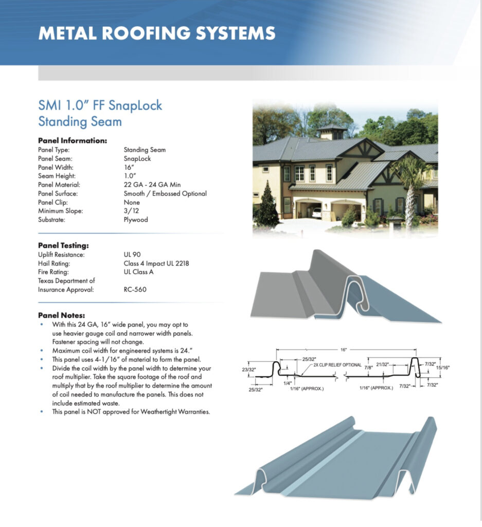 Metal Roofs – Central Texas Sheet Metal